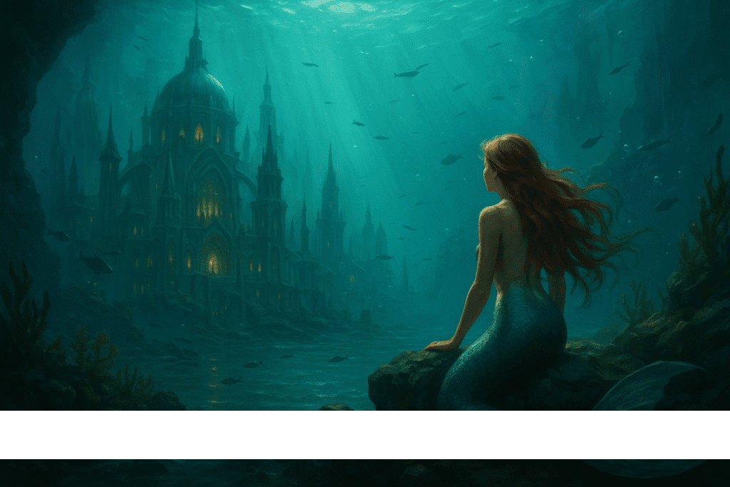 Mermaid Underwater City: Secrets of the Lost Realms Beneath the Waves ...